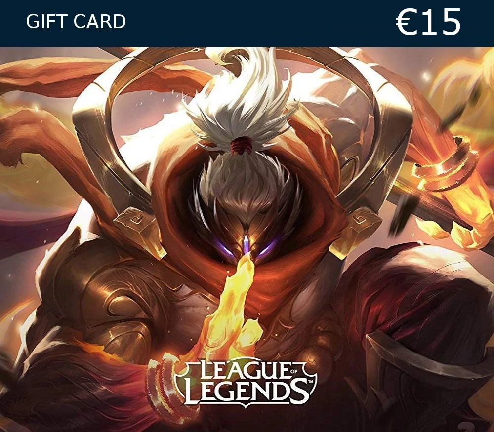 League of Legends 15 EUR Prepaid RP Card EU – CAN TANRIKULU